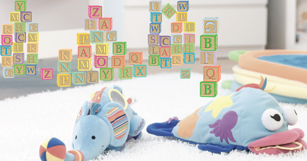 Baby building blocks template | Visufund